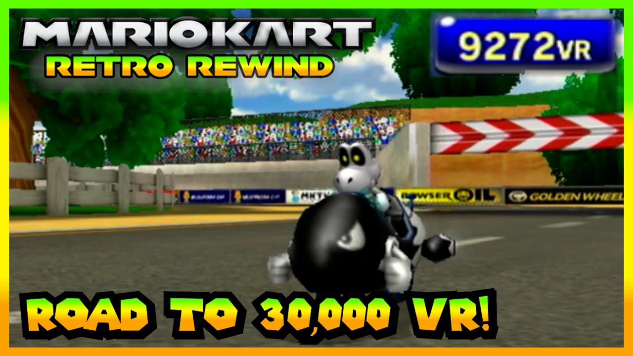 Using The Bullet Bike in WorldWide Races - Mario Kart Wii Retro Rewind ...