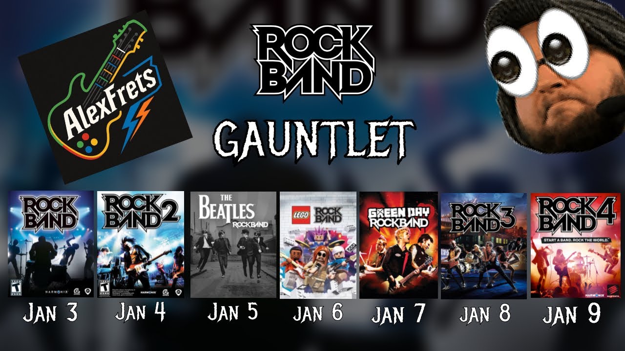 Rock Band Gauntlet (Day 3!) | The Beatles Rock Band | !gauntlet for ...