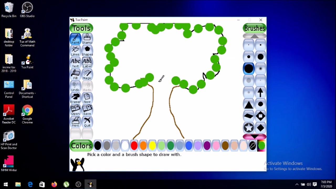 TUX PAINT - Science for classes vii & viii - YouTube