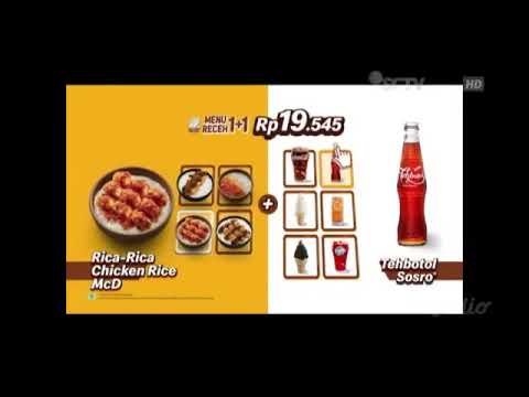 85) McDonald's Indonesia - Menu Receh 1+1 (2021/2021) - YouTube