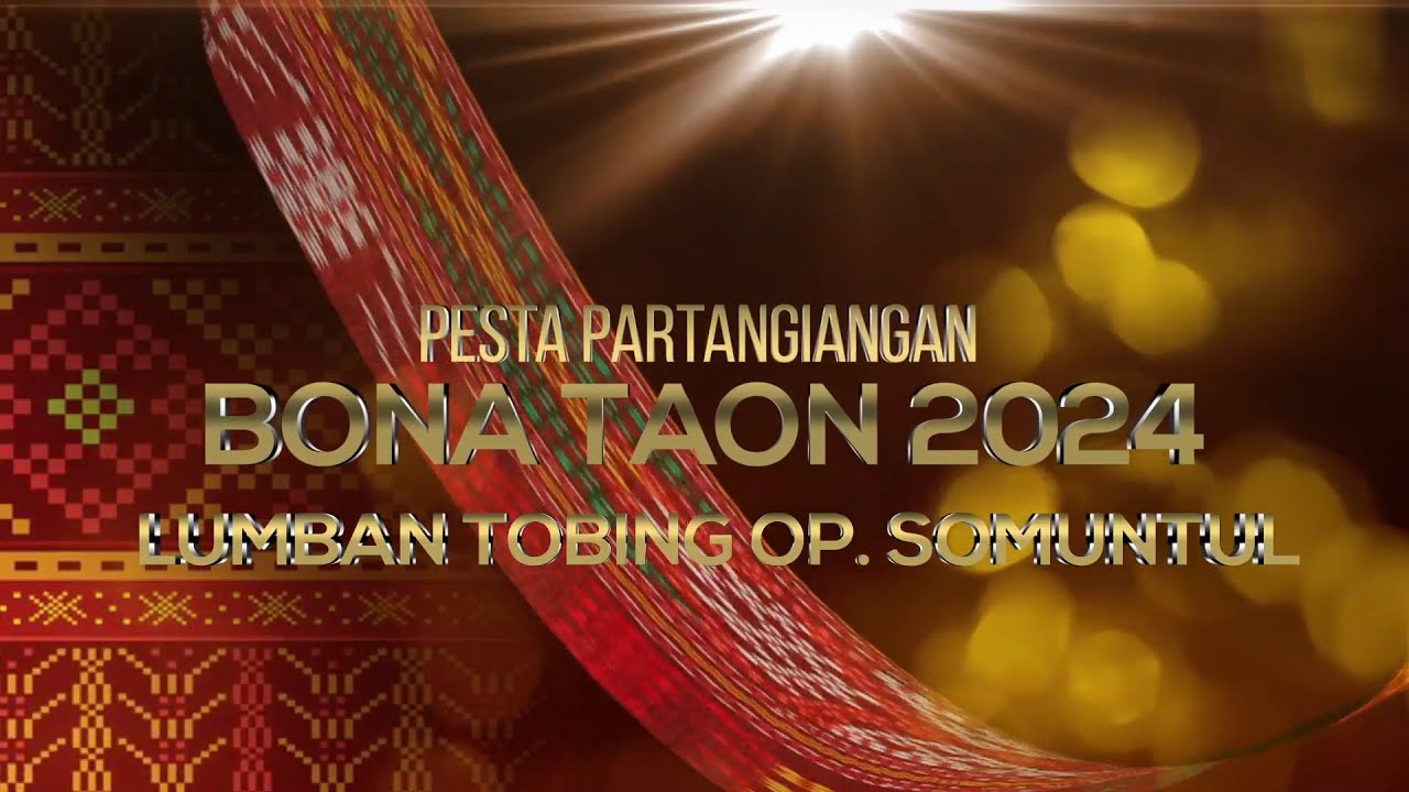 Pesta Partangiangan Bona Taon 2024 Lumban Tobing OP. Somuntul - YouTube