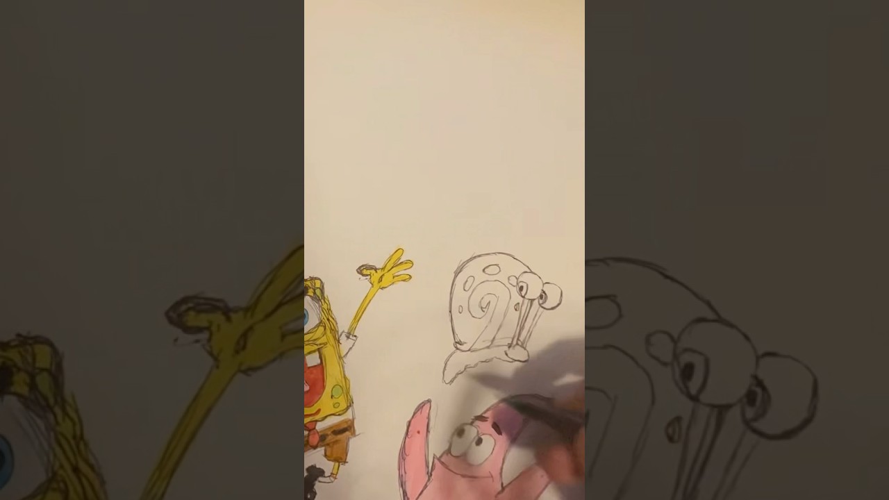 Meow meow meow meow #gary #snail #spongebob #ow - YouTube