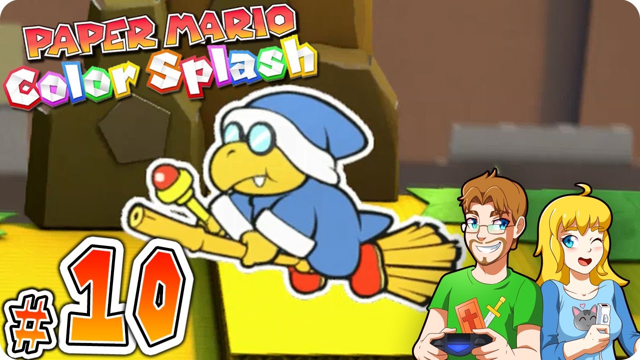 Paper Mario: Color Splash Gameplay Walkthrough Part 10 Daffodli Peak ...
