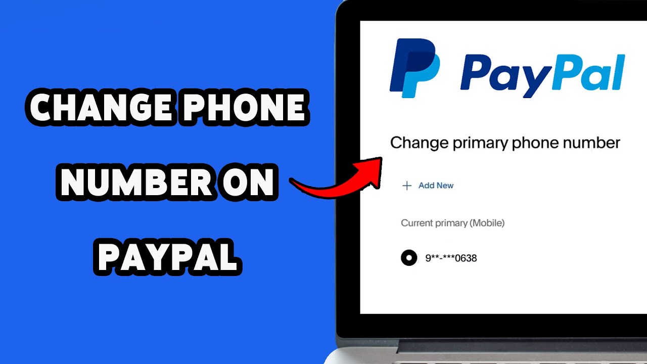 How To Change Phone Number On PayPal 2025 | Update Your PayPal Contact ...