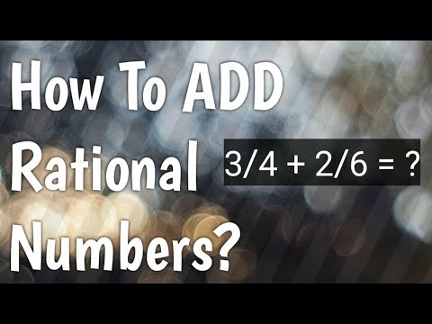 How To Add Rational Numbers Without Taking LCM - YouTube