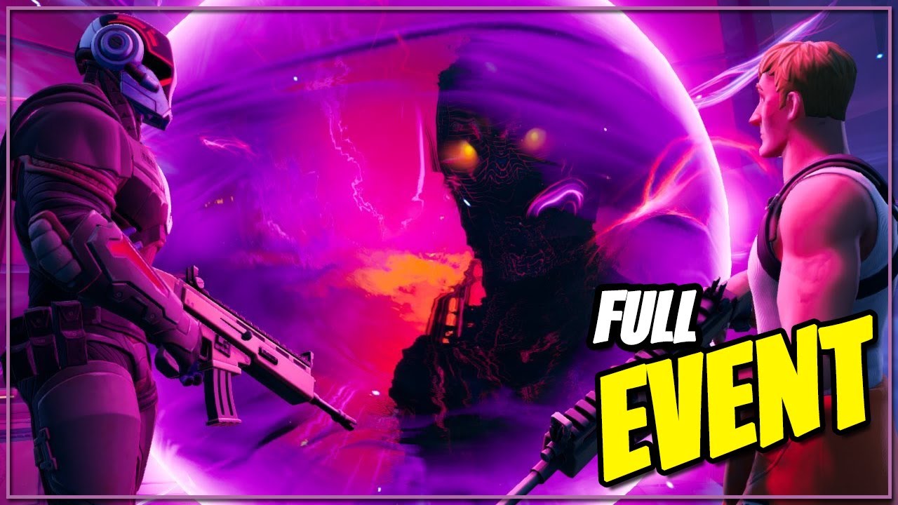 FORTNITE COLLISION EVENT - FULL EVENT Chapter 3 Season 2 end event # ...