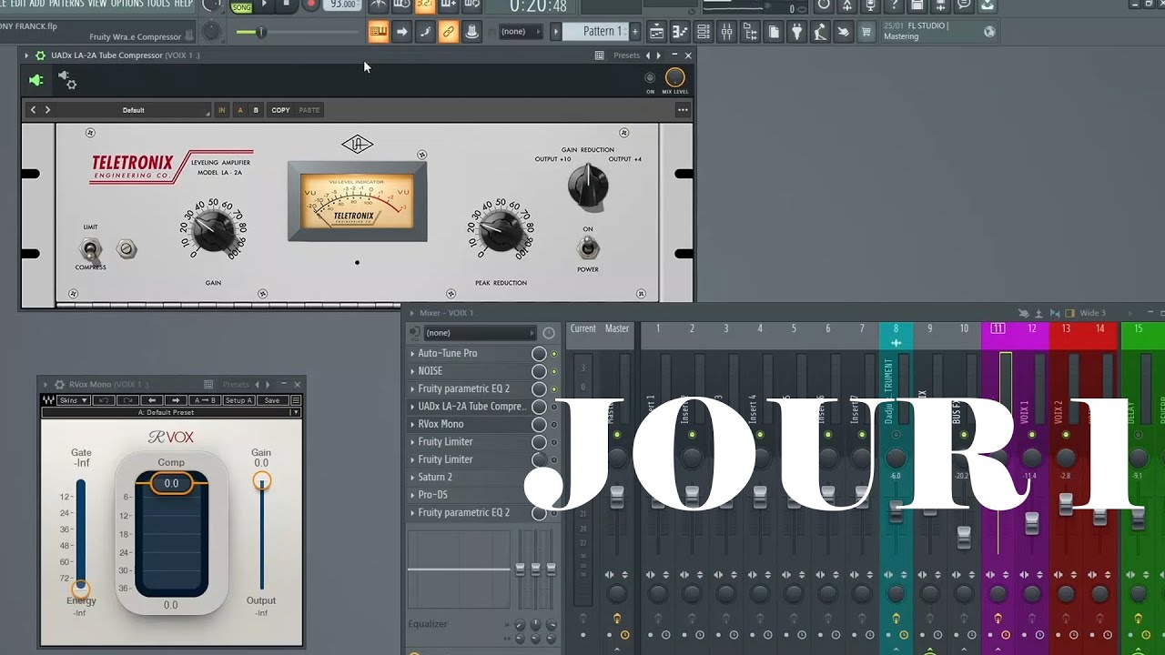 COMMENT MELANGER LE LA 2A GRATUIT DE CHEZ UNIVERSAL AVEC RVOX DE WAVE ...