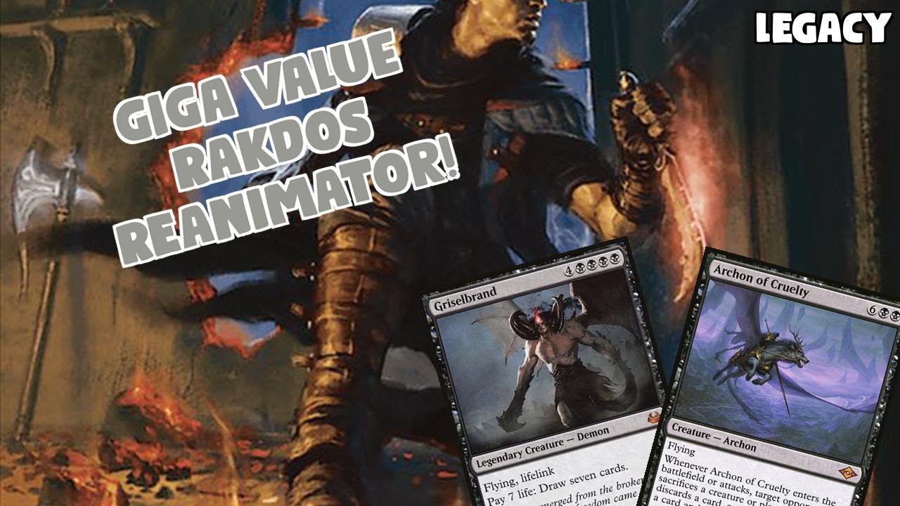 GIGA VALUE Rakdos Reanimator! | Rekanimator Wastelands | Legacy Prelim ...