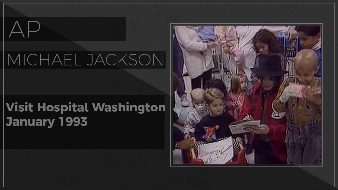 Michael Jackson Hospital Visit Washington January 1993 - YouTube