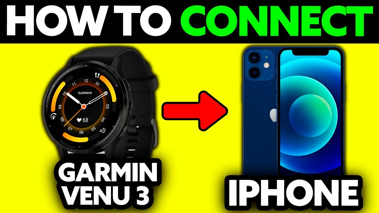 How To Connect Garmin Venu 3 to iPhone (2025) - Step by Step - YouTube