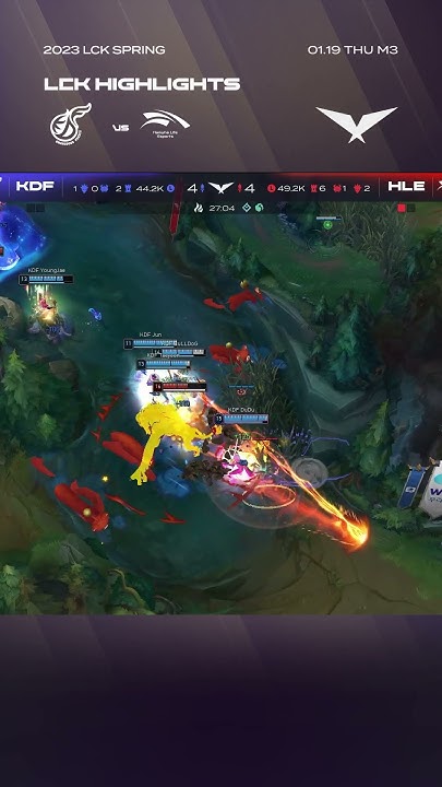 "HLE's HUGE combo sets up the perfect execution for Zeka!" | 2023 LCK Spring Split - YouTube