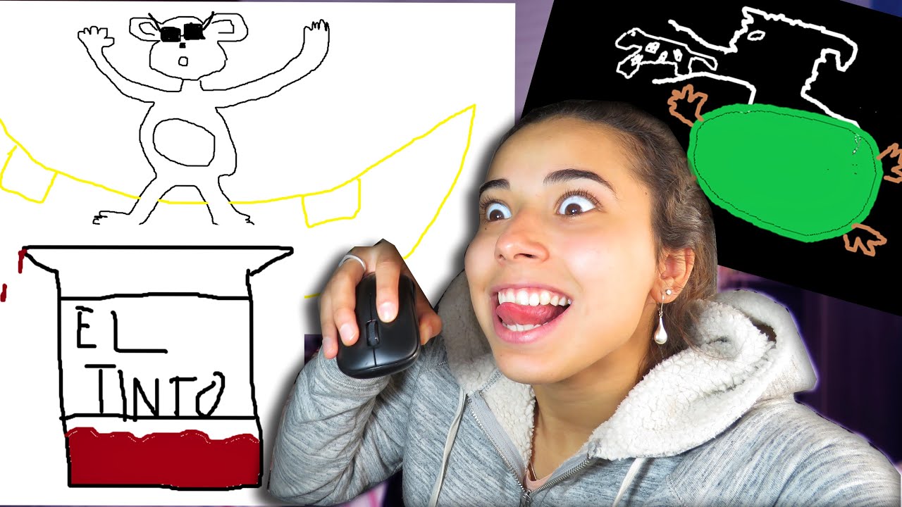 DIBUJANDO EN PAINT lo que la gente me dice - YouTube