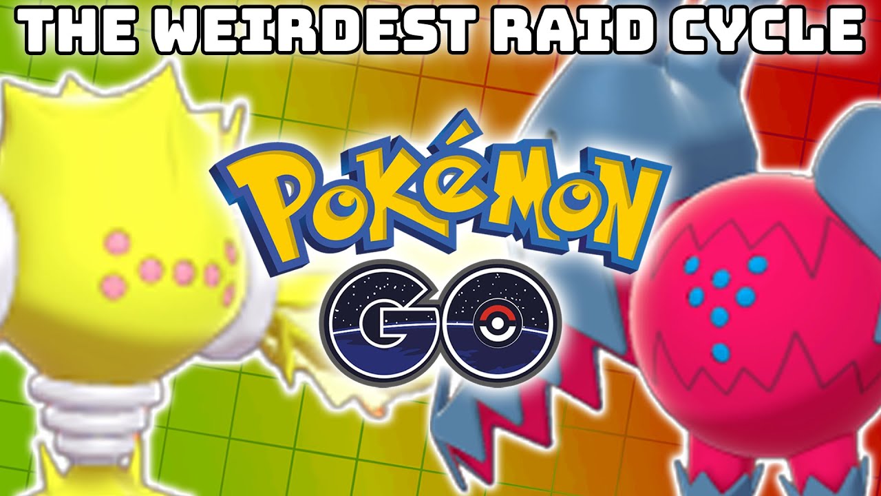 The Most RANDOM Raid Cycle in Pokémon GO - YouTube