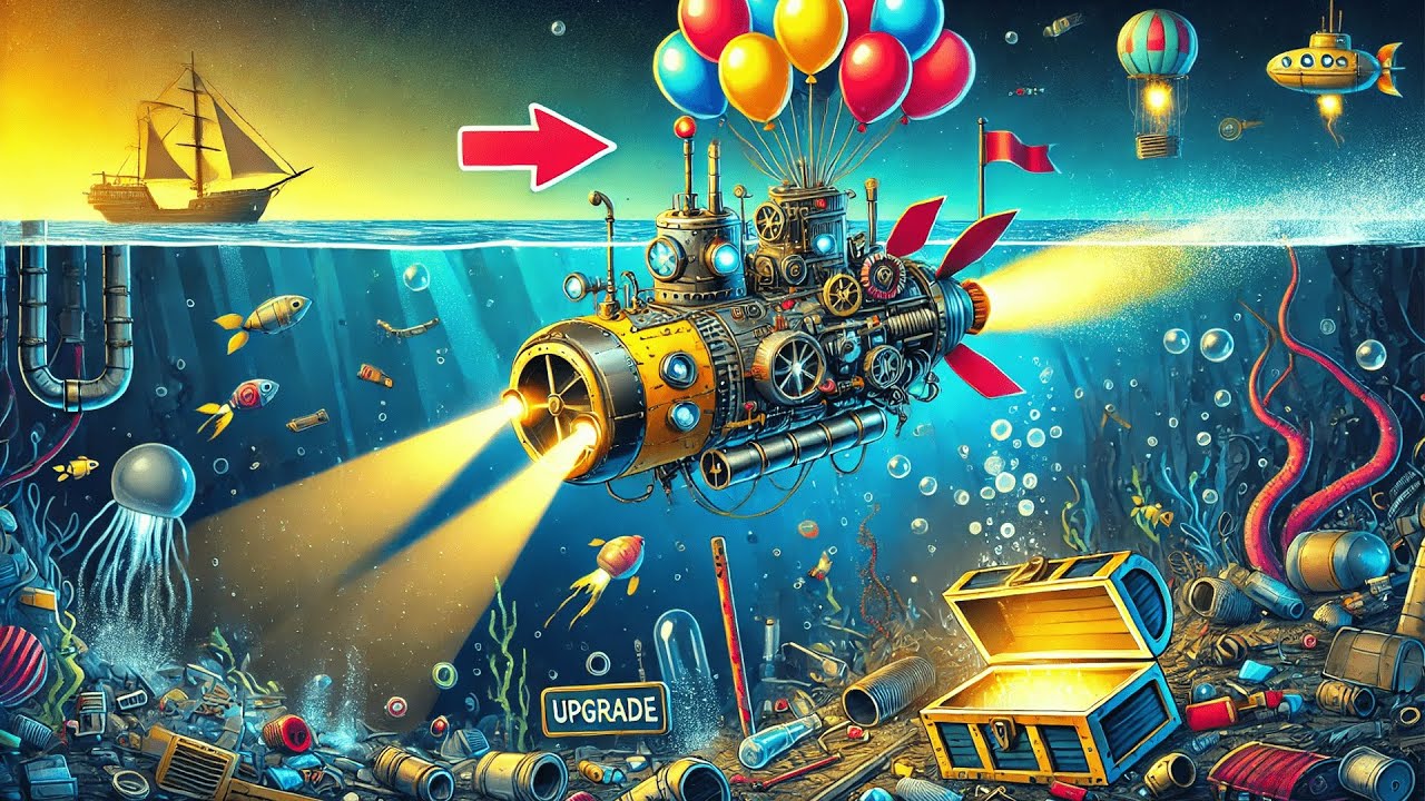 I Built a DIY Submarine to Clean the Ocean… And It Got Out of Control ...