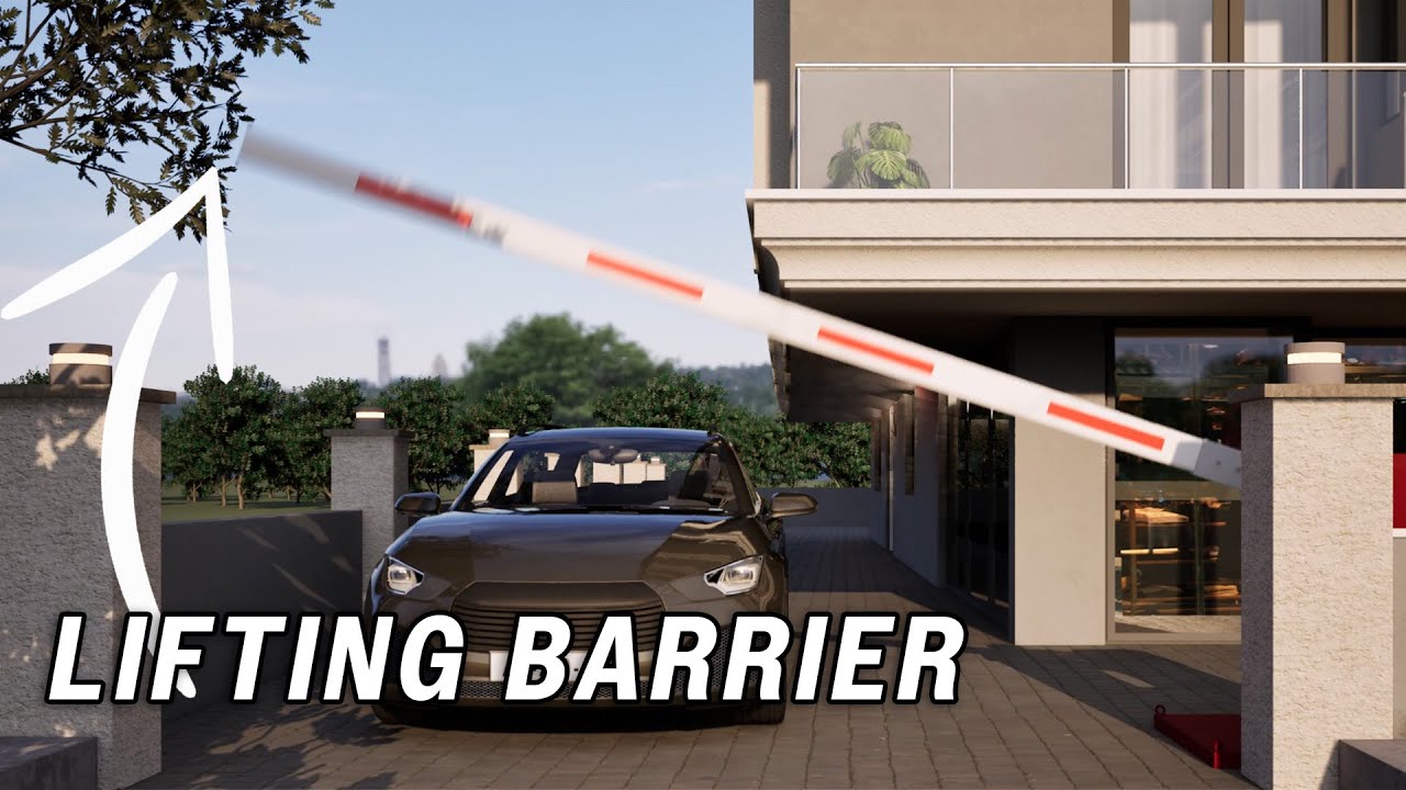 Lifting Barrier Animation in Twinmotion 2024 - YouTube