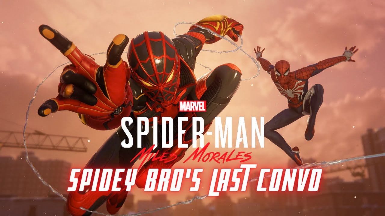 Spidey bro's Last Convo ( Peter & Miles) - Miles Morales - YouTube