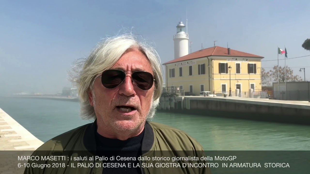 Marco Masetti : i saluti al Palio di Cesena dallo storico giornalista ...