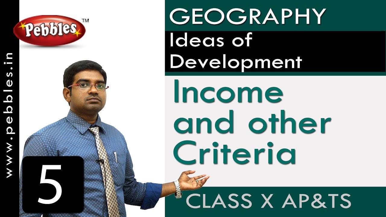 Income and other Criteria | Ideas of Development | Social |Class 10 ...