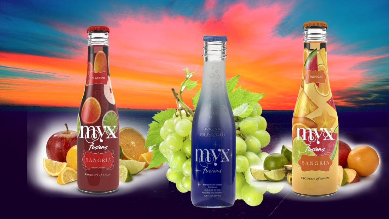 MYX FUSIONS SANGRIA and MOSCATO REVIEW - YouTube