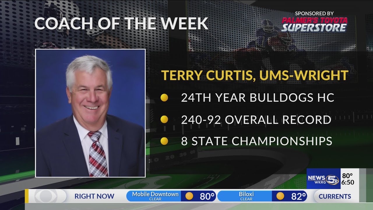 Palmer’s Toyota Coach of the Week: Terry Curtis, UMS-Wright - YouTube