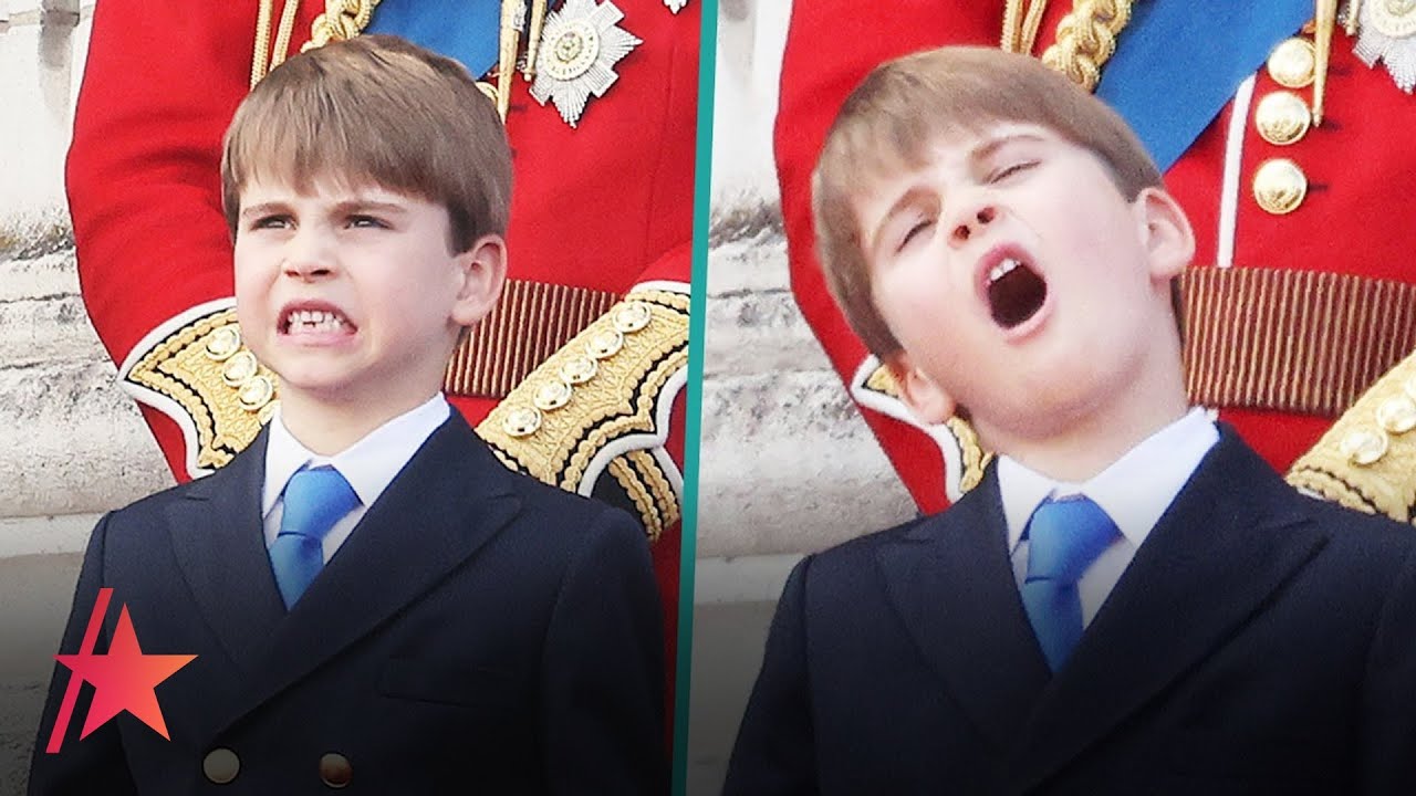 Prince Louis Steals The Spotlight As He DANCES At Trooping The Colour ...