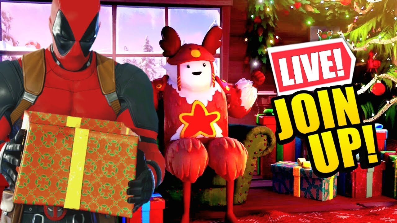 🔴LIVE - Playing FORTNITE with VIEWERS come JOIN up!! - YouTube