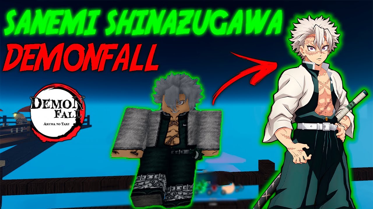 I Became SANEMI SHINAZUGAWA in DEMONFALL! | Roblox - YouTube