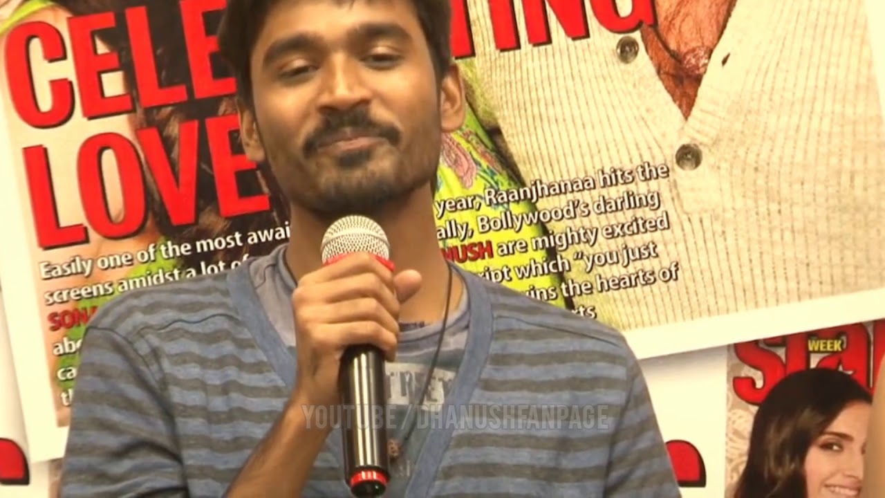 Dhanush sings Why This Kolaveri Di - YouTube