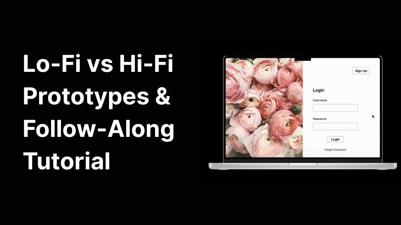 Low-Fidelity vs High-Fidelity Prototypes & Follow-Along Tutorial For ...