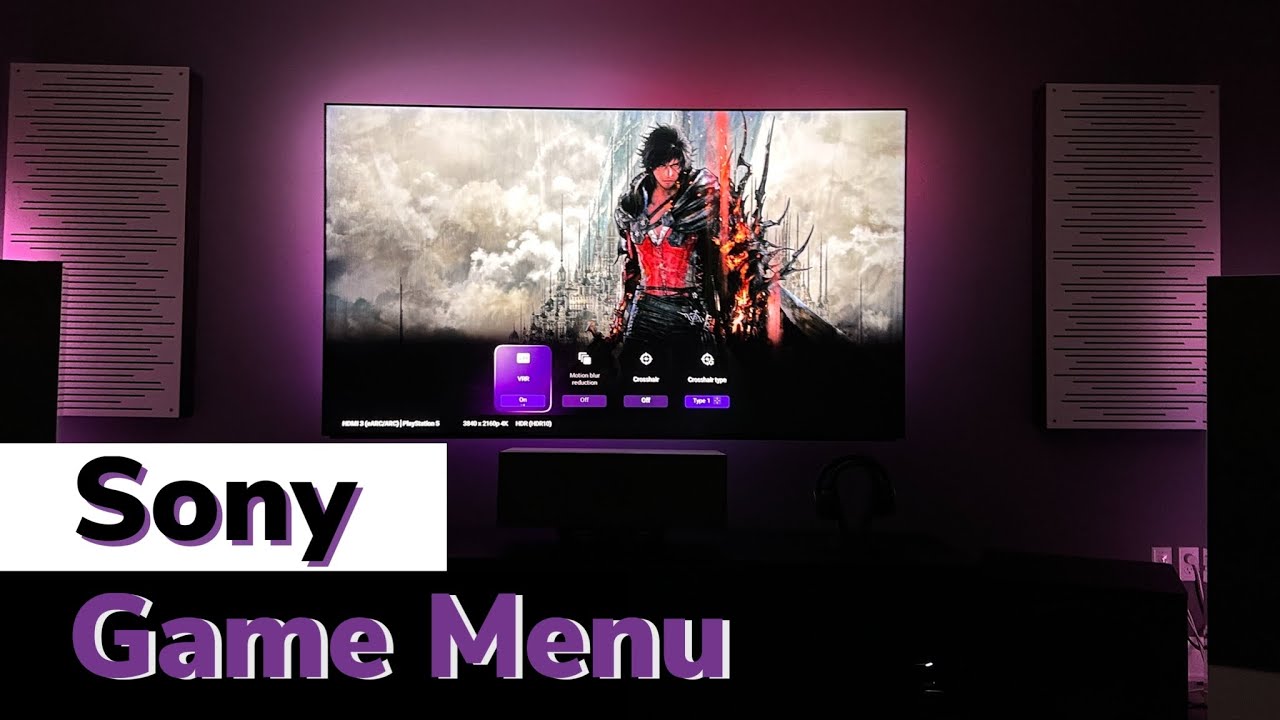Sony New Game Menu | Review - YouTube