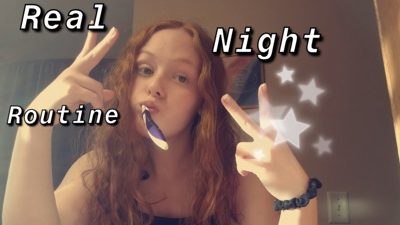 MY REAL (ONLINE) NIGHT ROUTINE☆ - YouTube