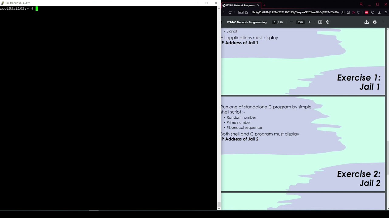 ITT440 - Individual Project 2021190193 - Jails - YouTube