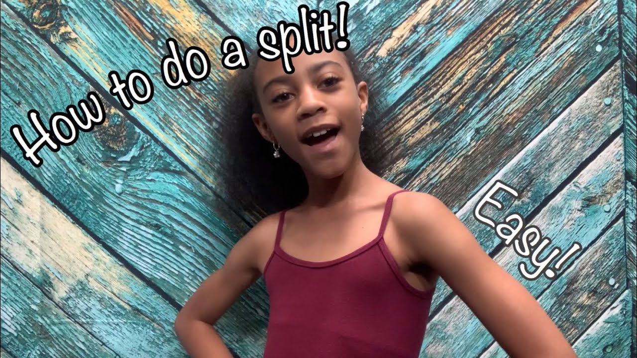 How to do a Split | Gymnastics tutorial - YouTube