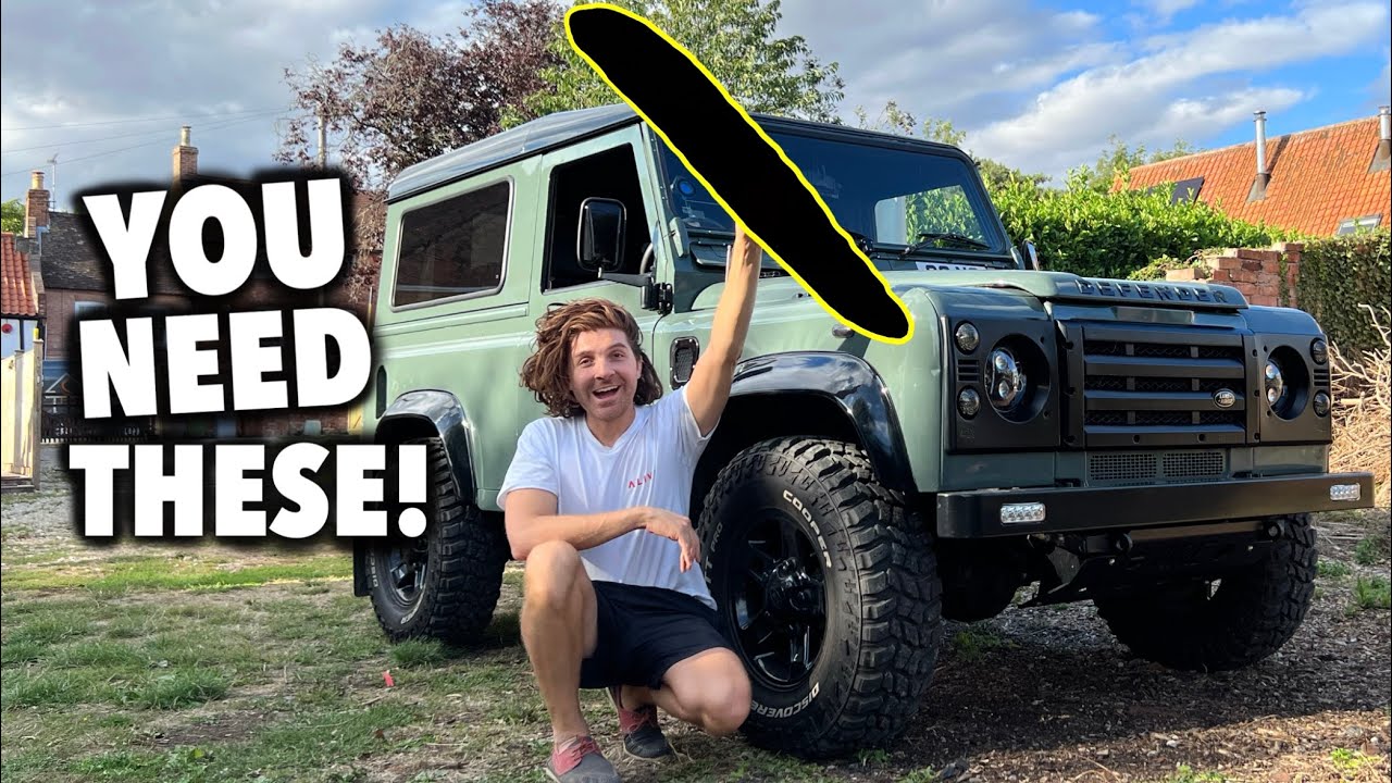 5 MINUTE UPGRADE ON MY LAND ROVER DEFENDER 90! - YouTube