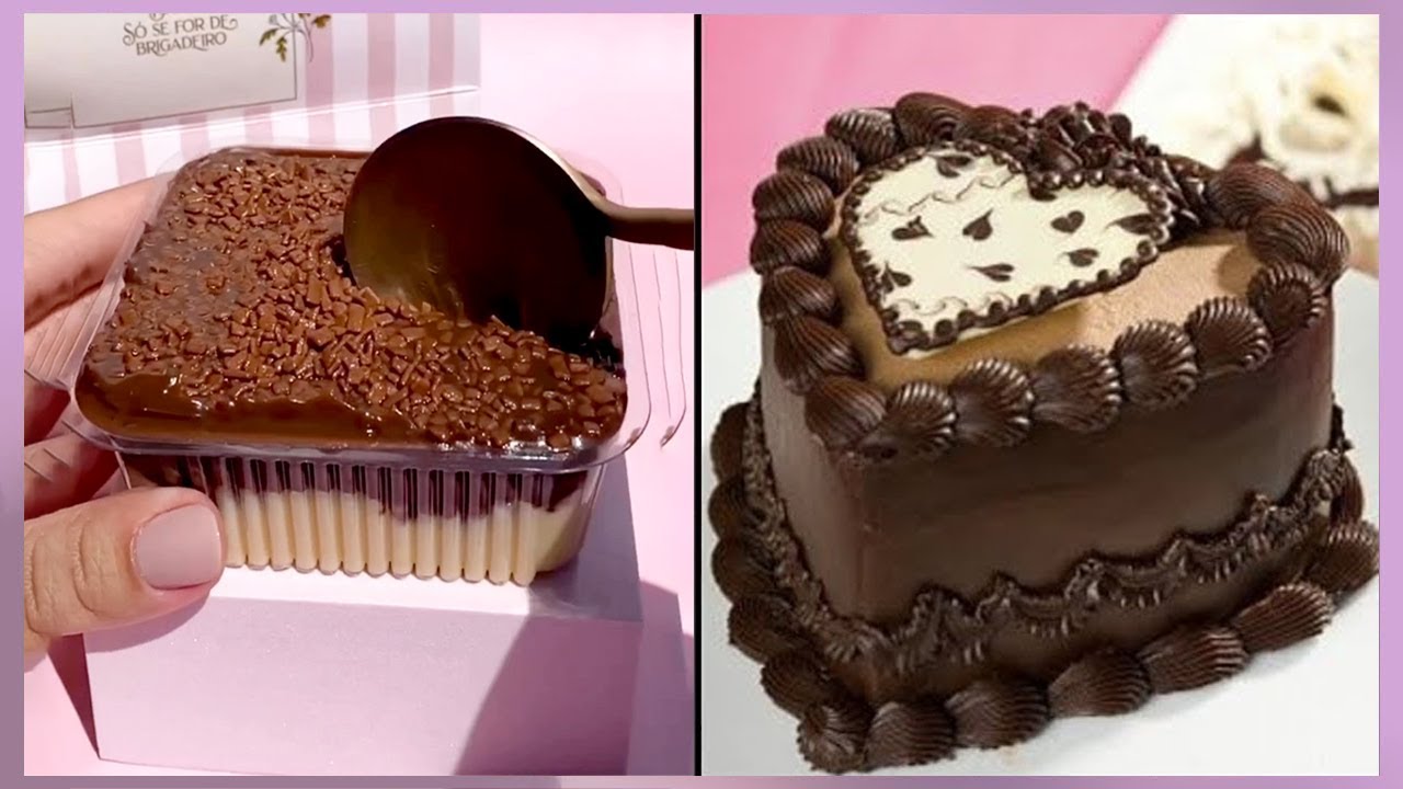 Creative Chocolate Cake Compilation | Most Satisfying Cake Decorating ...