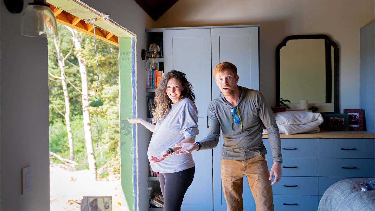 WE RIPPED OUT OUR BEDROOM WINDOW!! - YouTube