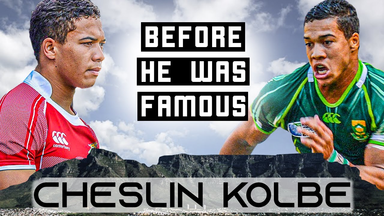 Cheslin Kolbe Before He Was Famous | Young Cheslin Speed, Footwork ...