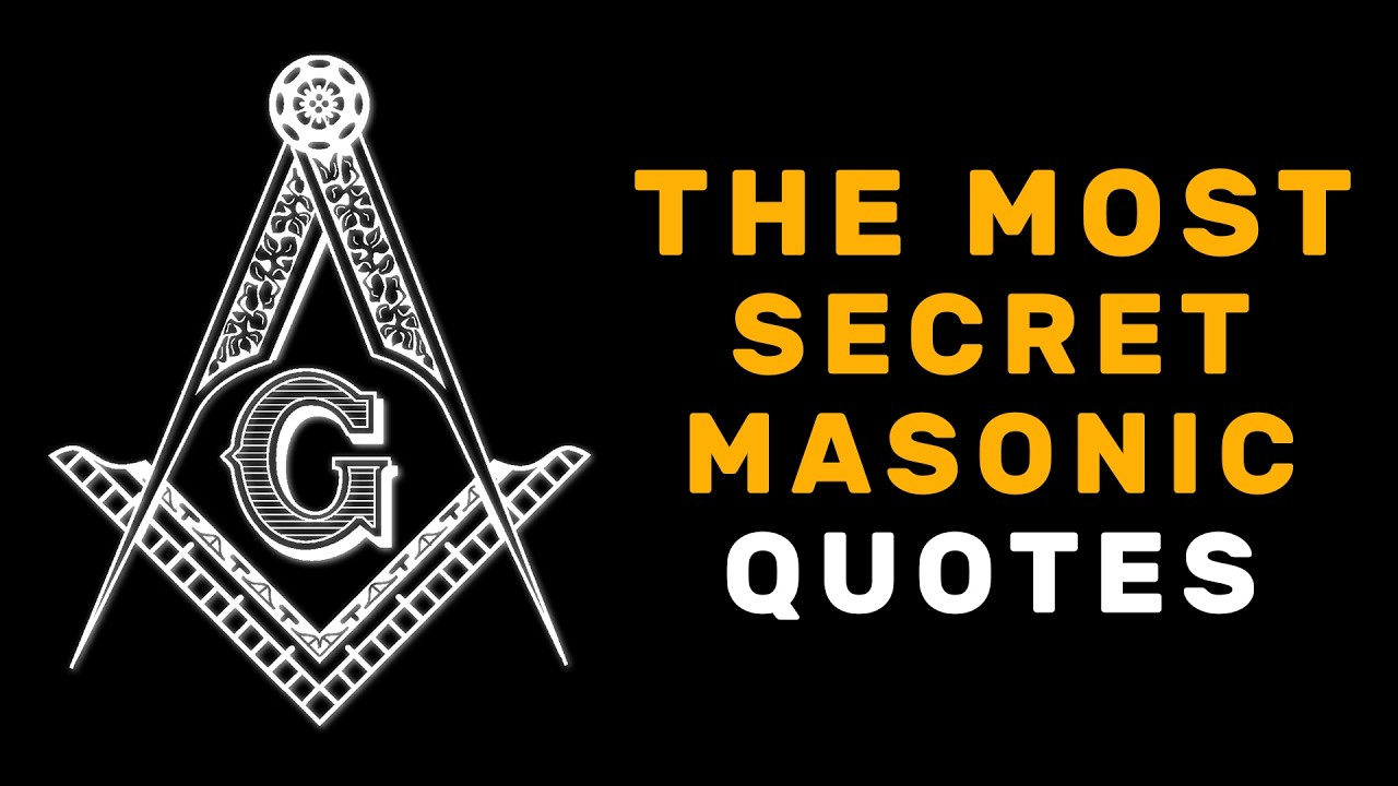 Masonic Secrets to a Better Life | Powerful Quotes - YouTube