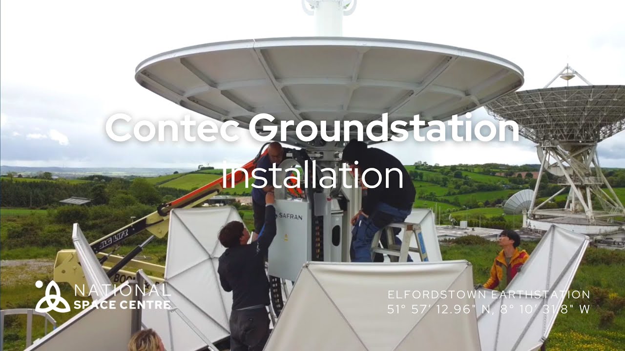 Contec Ground Station at the National Space Centre, Ireland - YouTube