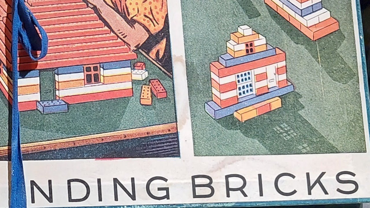 Three old LEGO® sets. . Automatic Binding Bricks + LEGO® Mursten ...