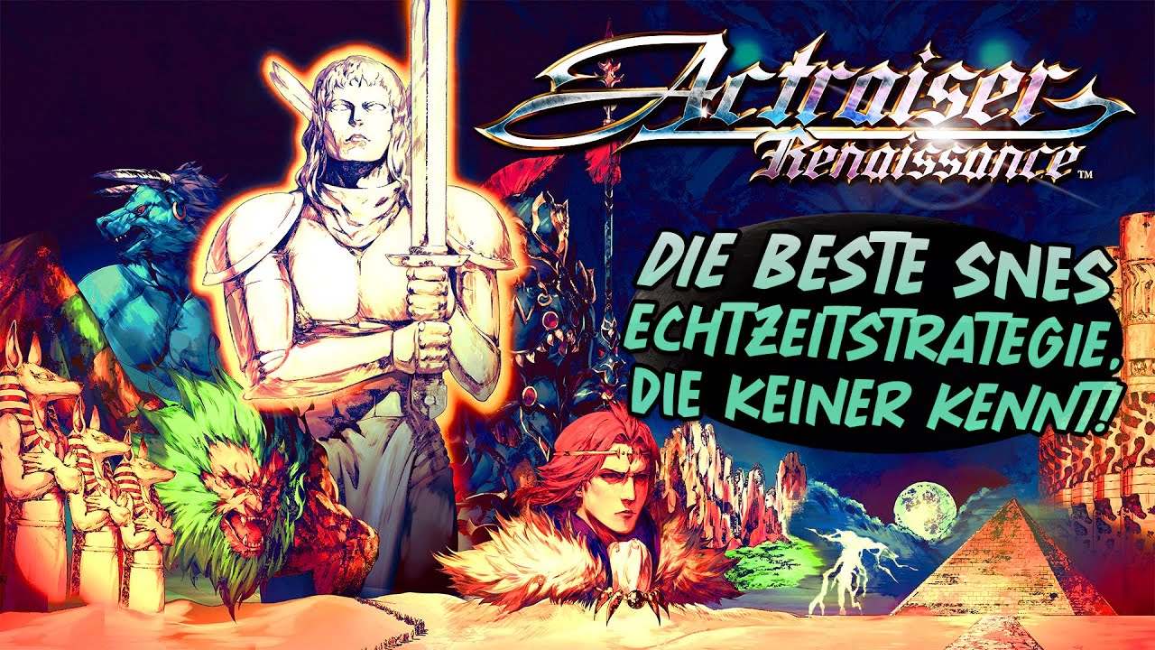 ActRaiser Renaissance! 👼🏻 Taugt der Echtzeitstrategie-Action-SNES ...