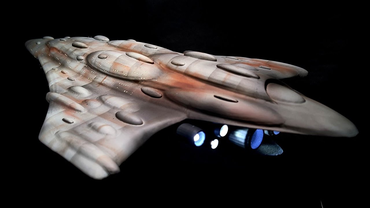 Star Wars MC80 Liberty Class Cruiser 3D Printed Model - YouTube