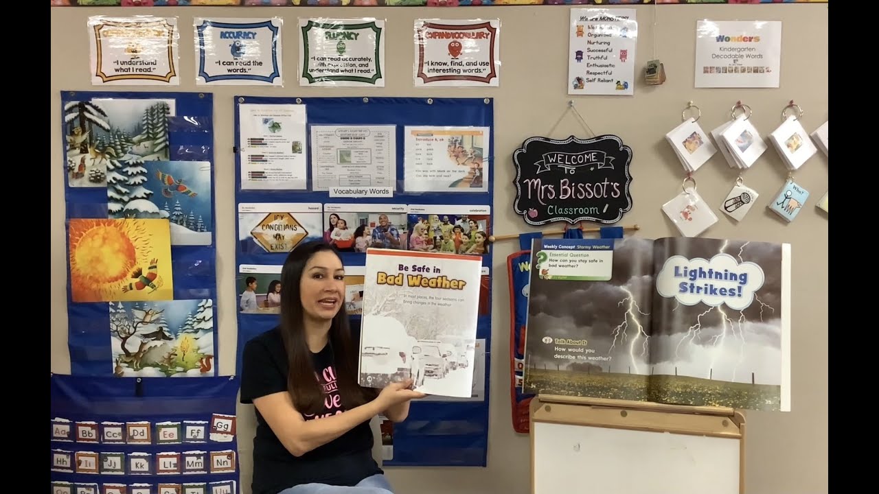 Wonders Literature Big Book Paired Read U6w3- “Be Safe in Bad Weather ...