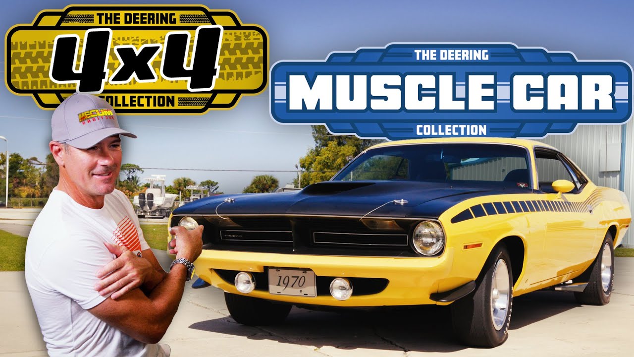 Chris Jacobs visits The Deering Muscle Car & 4x4 Collection // Mecum Kissimmee 2024 - YouTube