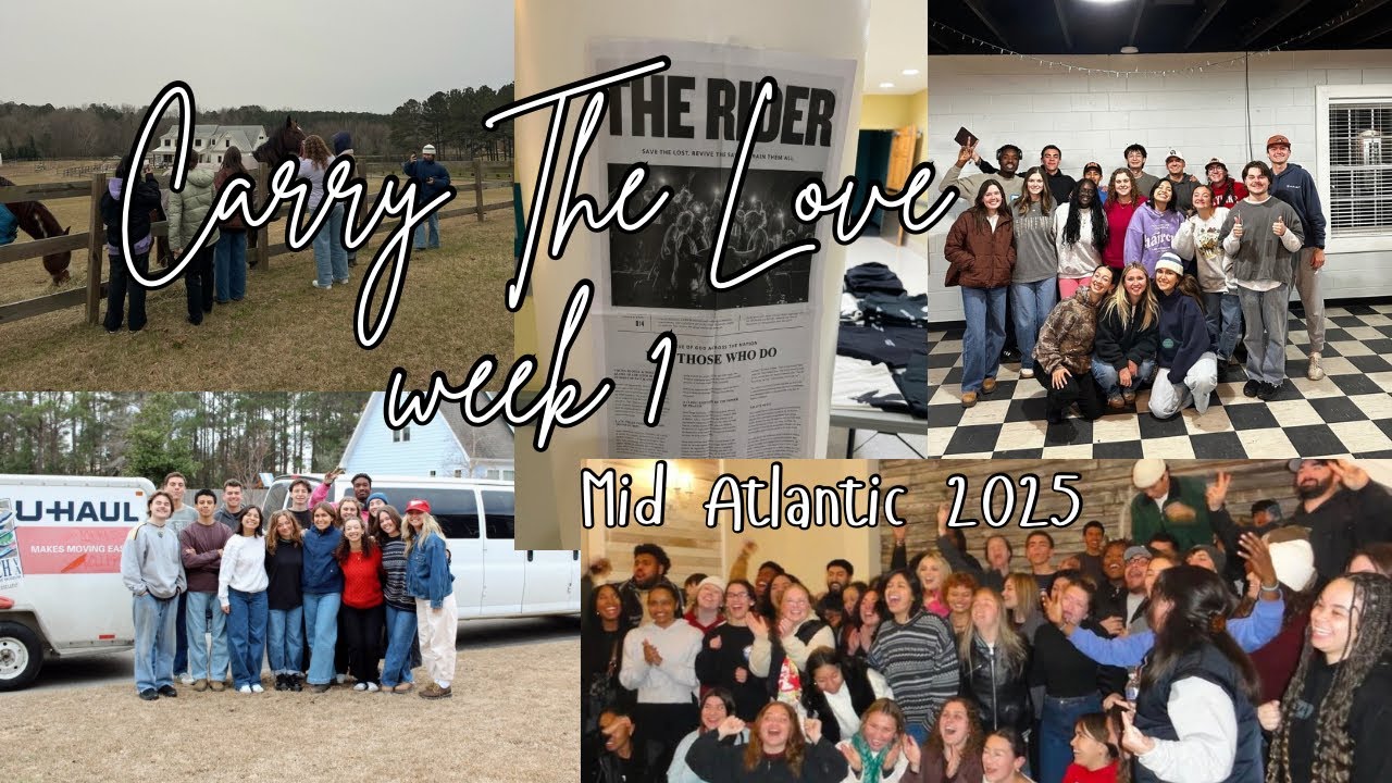 CARRY THE LOVE WEEK 1 | Mid Atlantic team 2025 - YouTube