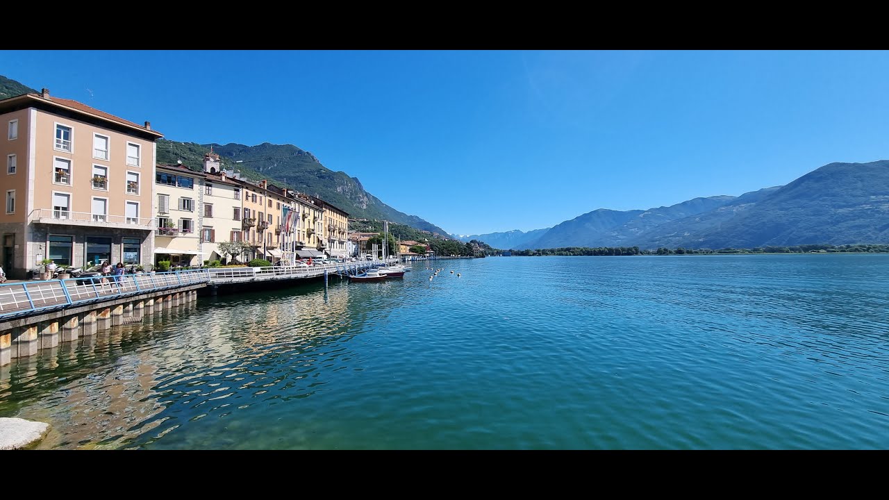 Lago d'Iseo in bicicletta - Da Paratico a Darfo - YouTube