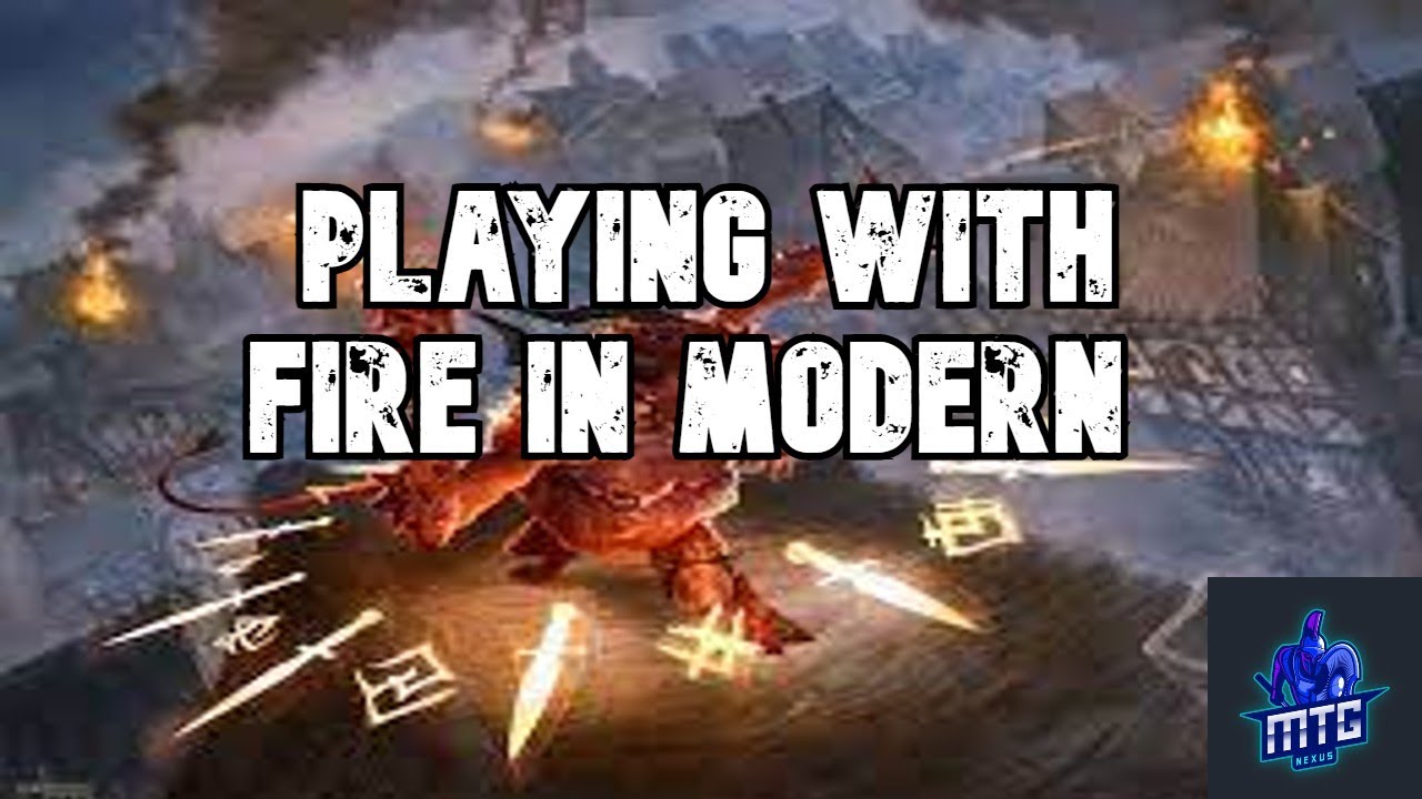 Burning Thoughts For Improving Modern Burn | Modern Boros Burn | MTG - YouTube