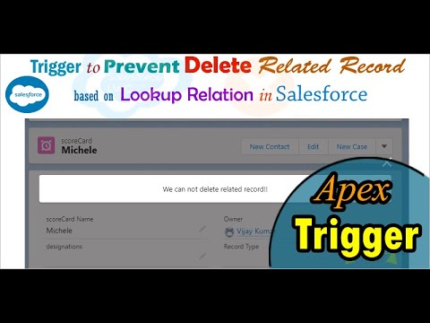 How to prevent delete record if parent object has child in Salesforce | Prevent record from ...