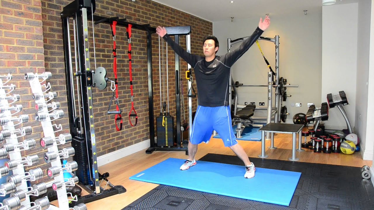 Pulse raiser - Jumping jacks - YouTube