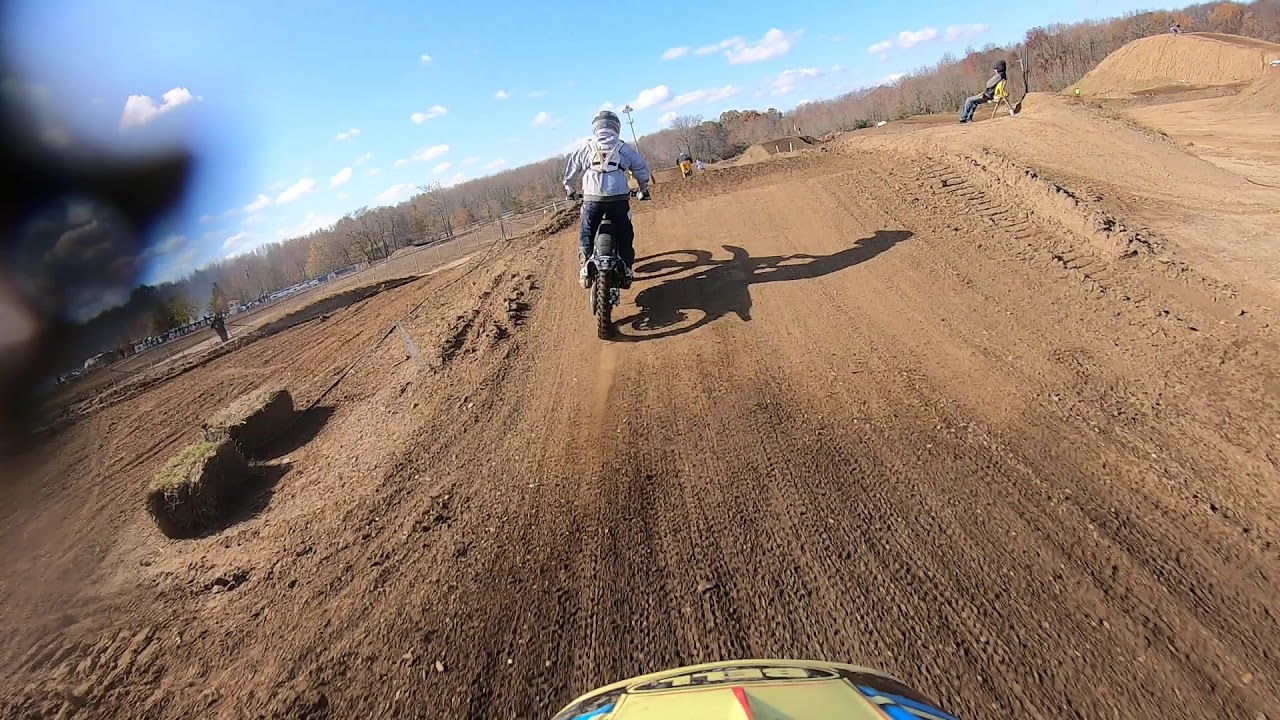 Raceway park englishtown last race of 2019 30+B moto 1 - YouTube